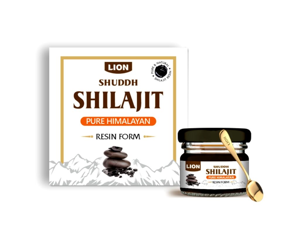 Lion Shuddha Shilajit || Resin form || Pure Himalayan Shilajit,15g ...