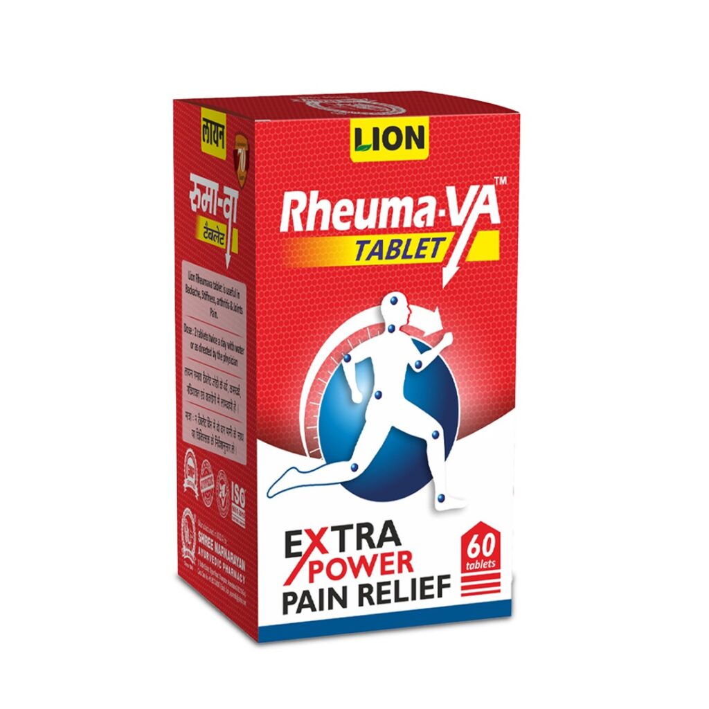 Rheuma VA Tablet,60tab - LION BRAND | Online Ayurvedic Medicine Store