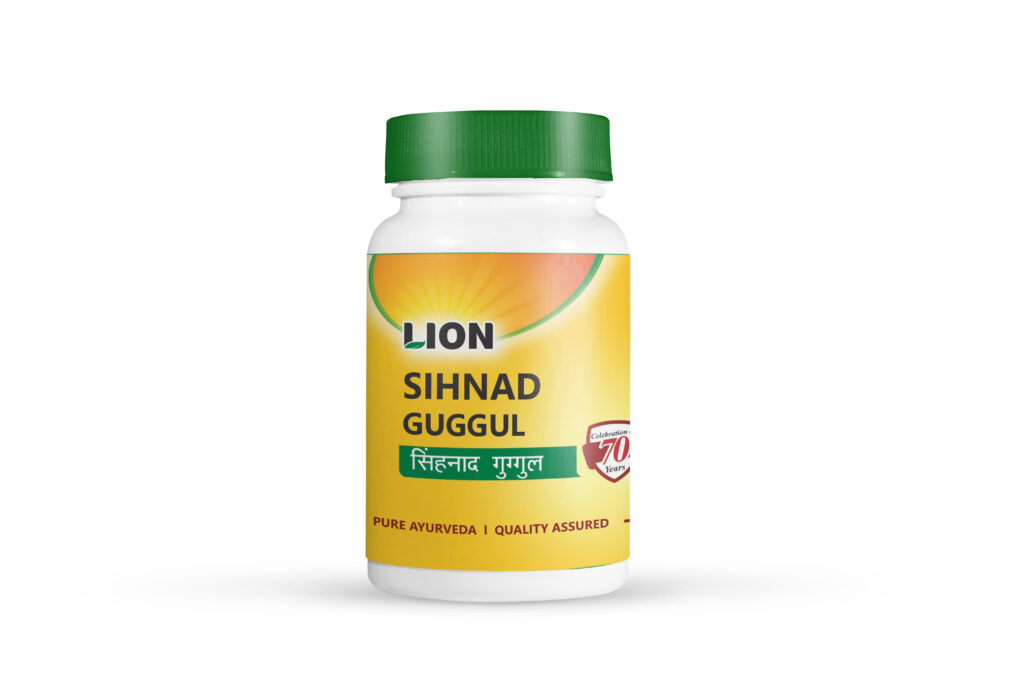 Sihnad Gugul, 100 Tab - LION BRAND | Online Ayurvedic Medicine Store