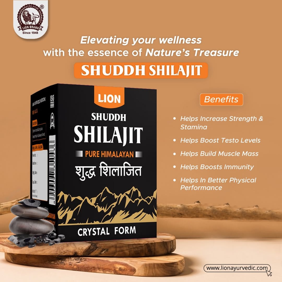 Top 10 Benefits of Lionayurvedic Shuddh Shilajit for Health - Lion ...